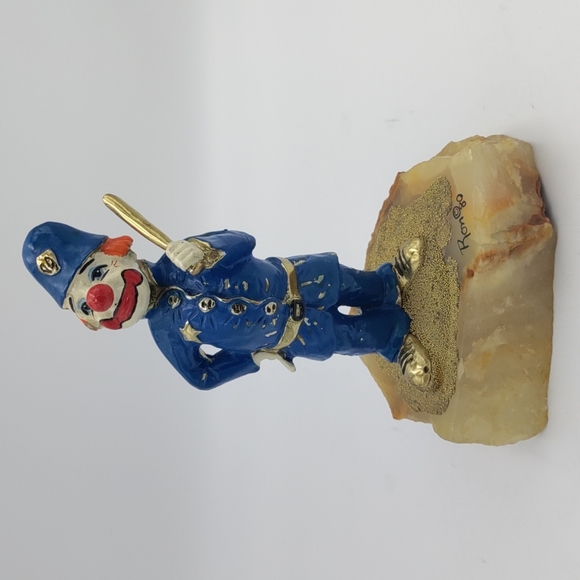 ron lee | Other | Ron Lee Policeman 8 Clown Figurine Signed | Poshmark